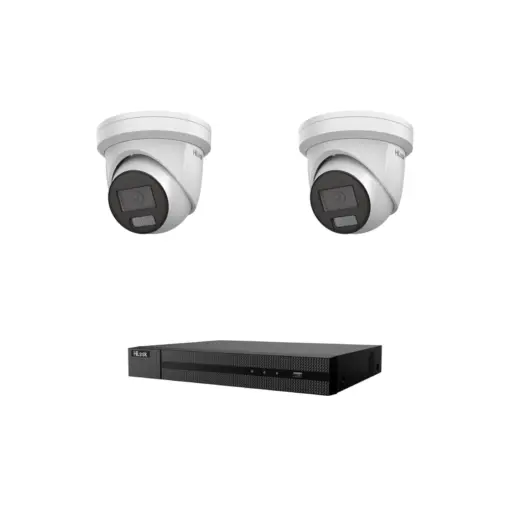 HiLook smart night vision 6MP 2 camera kit with AI (Installation ...